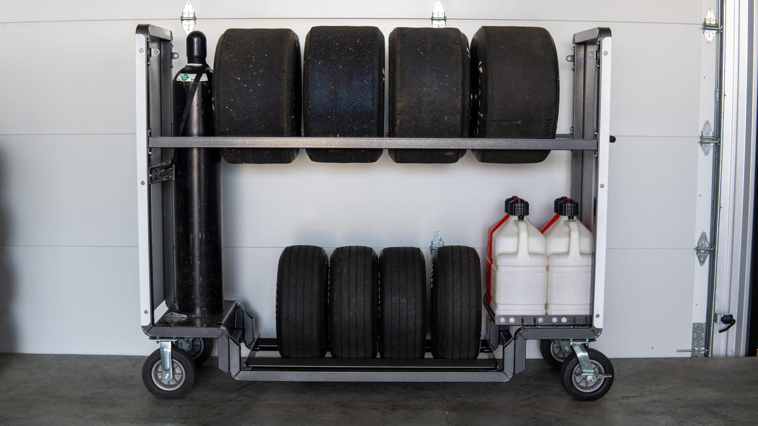 Nitrogen Bottle Tray and Bracket - Pit Innovations