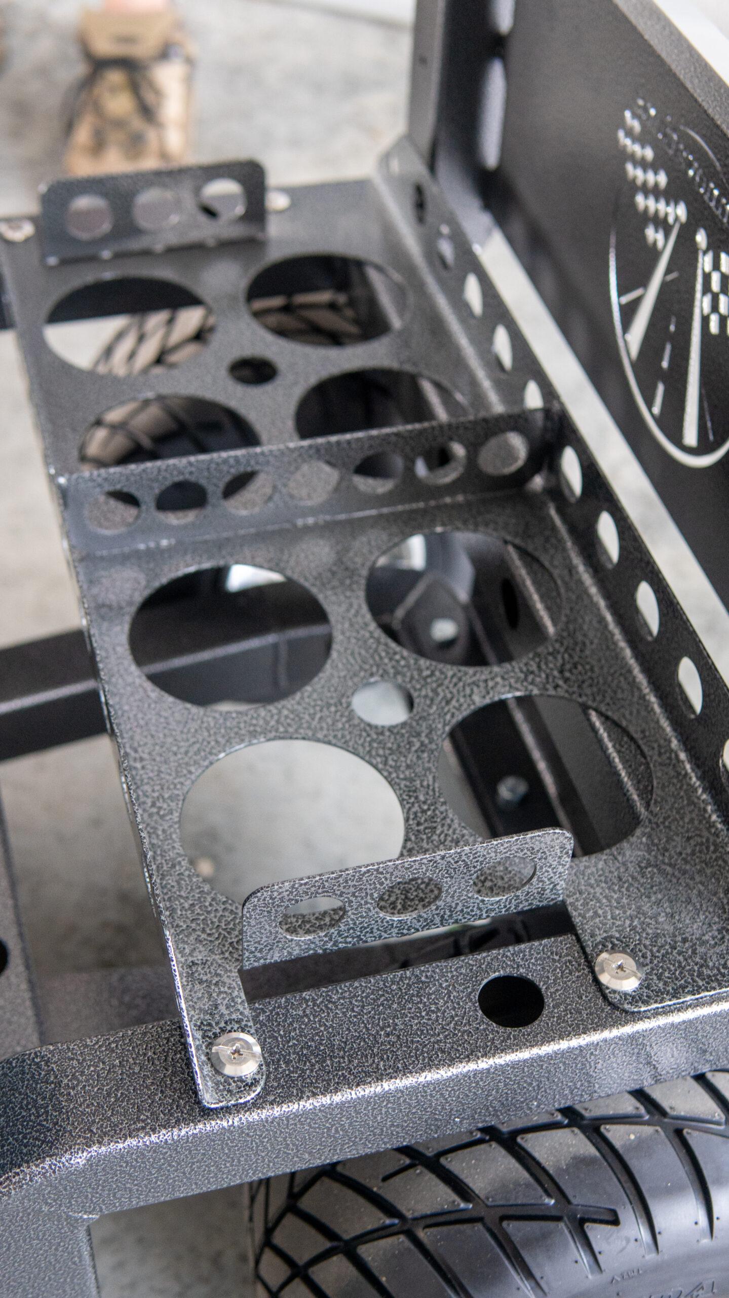 Fuel Can Tray (Two Place) - Pit Innovations