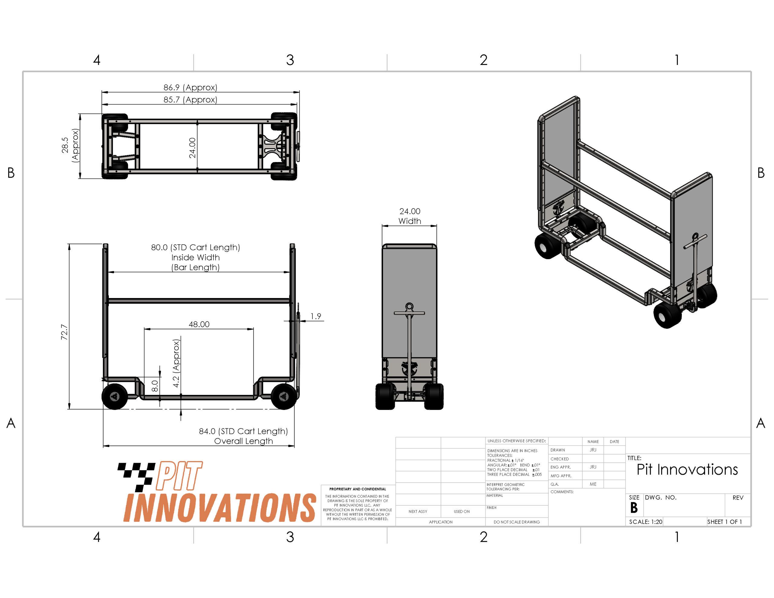 Modular Tool Cart - Pit Innovations