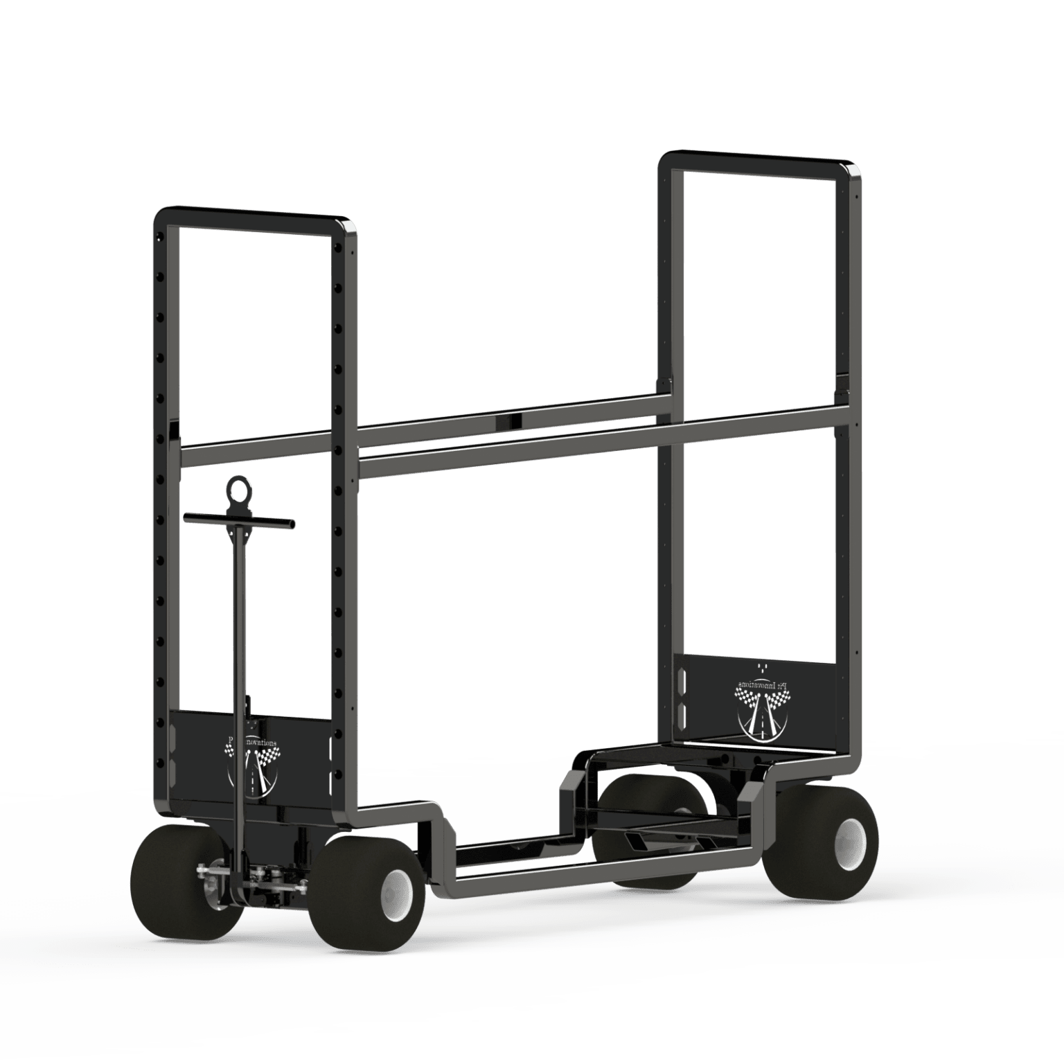 Bare Modular Cart Chassis with Steering System - Pit Innovations